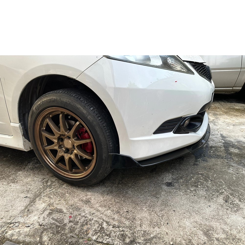 Honda Jazz 2009-2022 Front Bumper Diffuser Lip Wrap Angle Splitters ...
