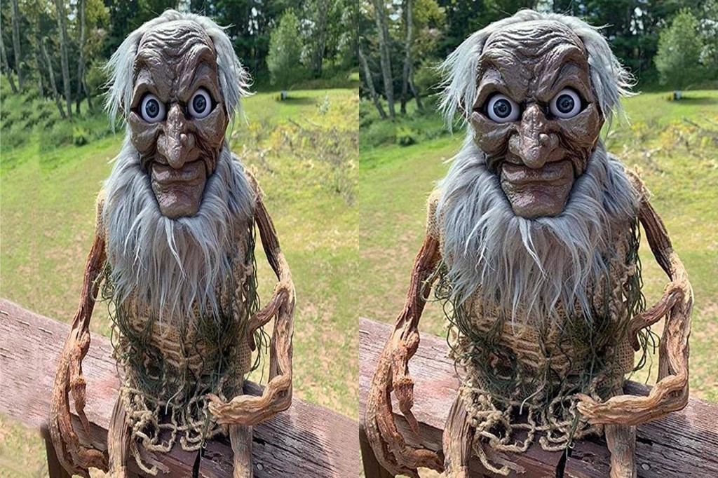 Banjarin Reuseful Dwarf Statue Home Decor Long Hand Leg Withered Dwarfs ...