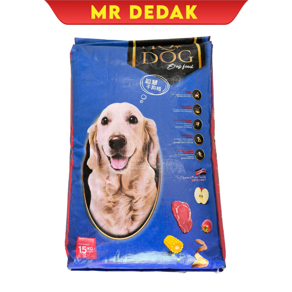 [15KG] HQ DOG | LAMB & FRUIT FORMULA | DOG FOOD | MAKANAN ANJING ...