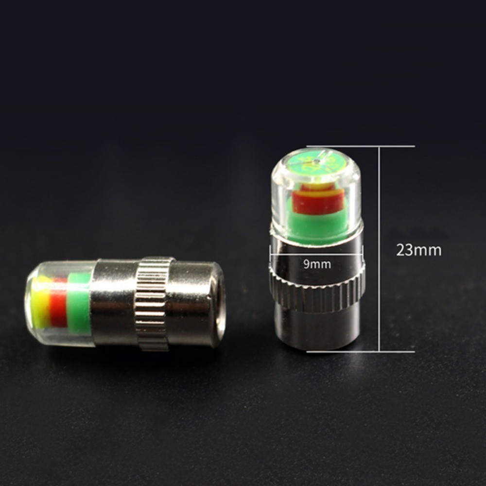 New Car Tire Pressure Guage Cap Sensor Indicator Alert Monitoring Tool ...