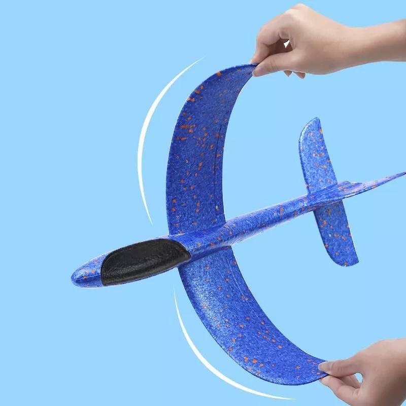 Foam Static Diy Airplane Toy Hand-thrown Glider Model Children For Boys ...