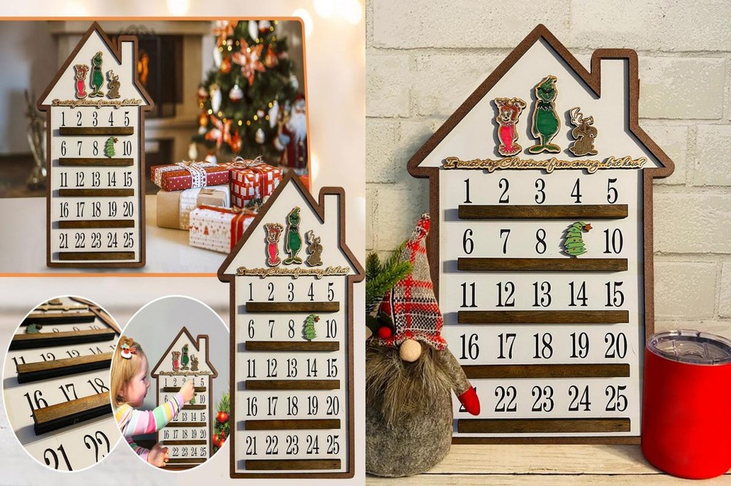 olimpidd| Interactive Christmas Tree Sign December 1st Countdown ...