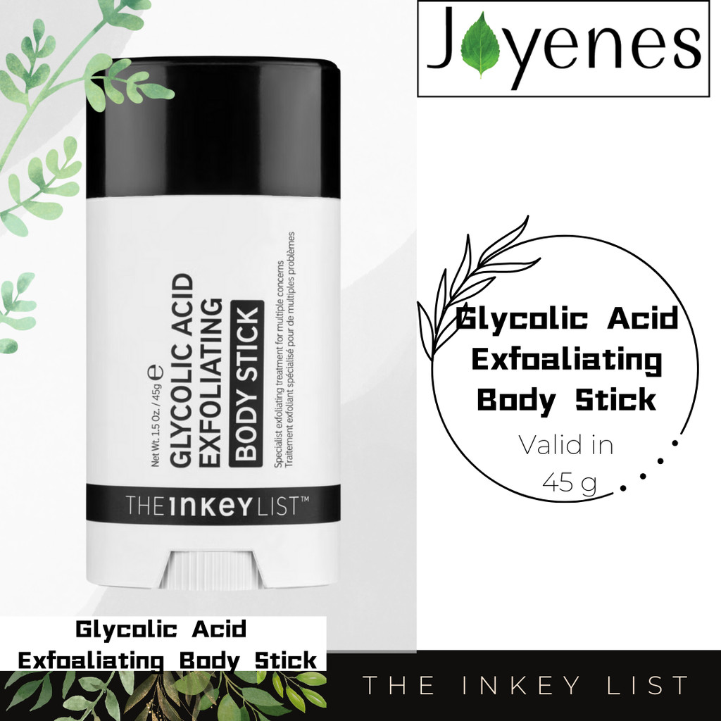 The Inkey List Glycolic Acid Exfoliating Body Stick (45g) | Shopee Malaysia
