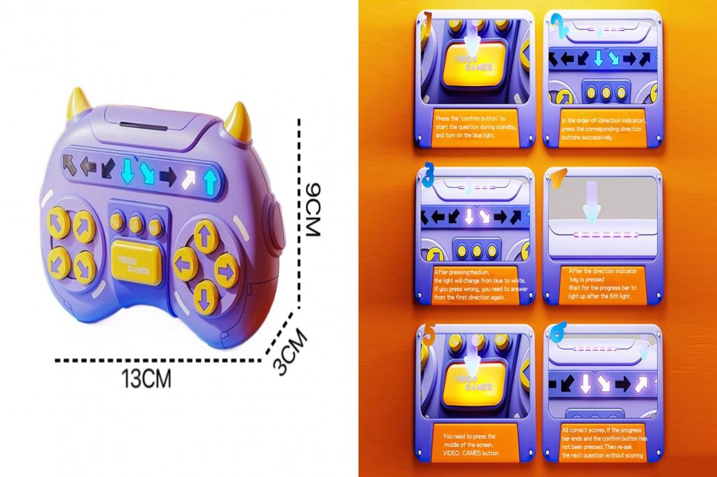 MO Portable Speed Boosting Game Portable Handheld Reaction Speed ...