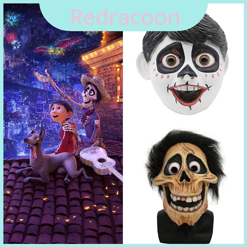 Eco-friendly Coco Latex Miguel Hector Rivera Cosplay Mask For And ...