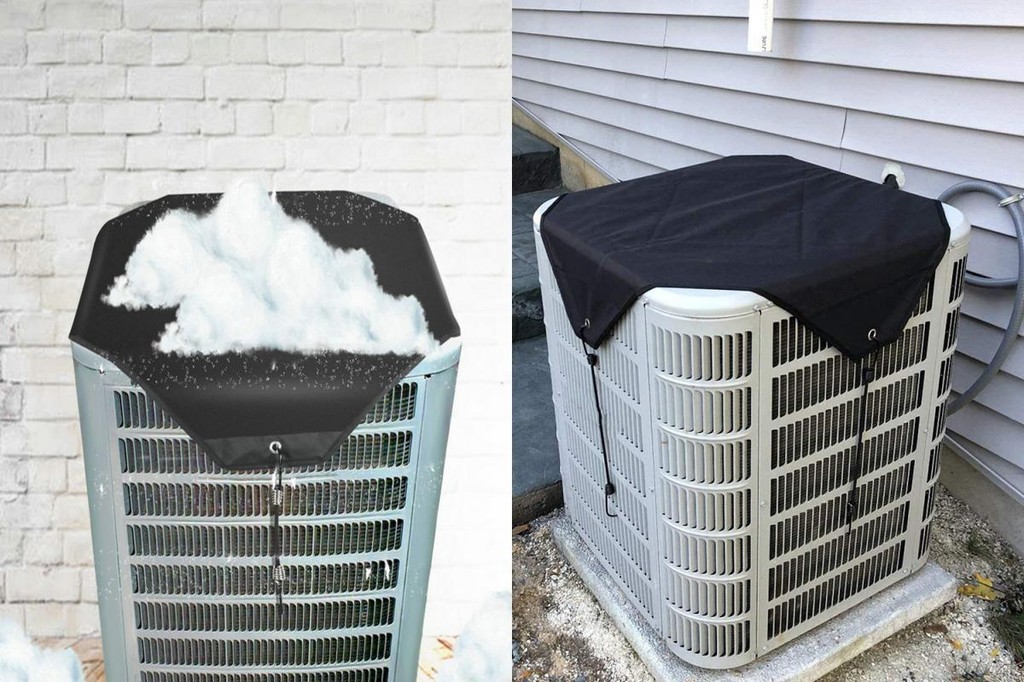{uStuttg} Heavy-duty Ac Cover Outdoor Air Conditioner Shield Waterproof ...