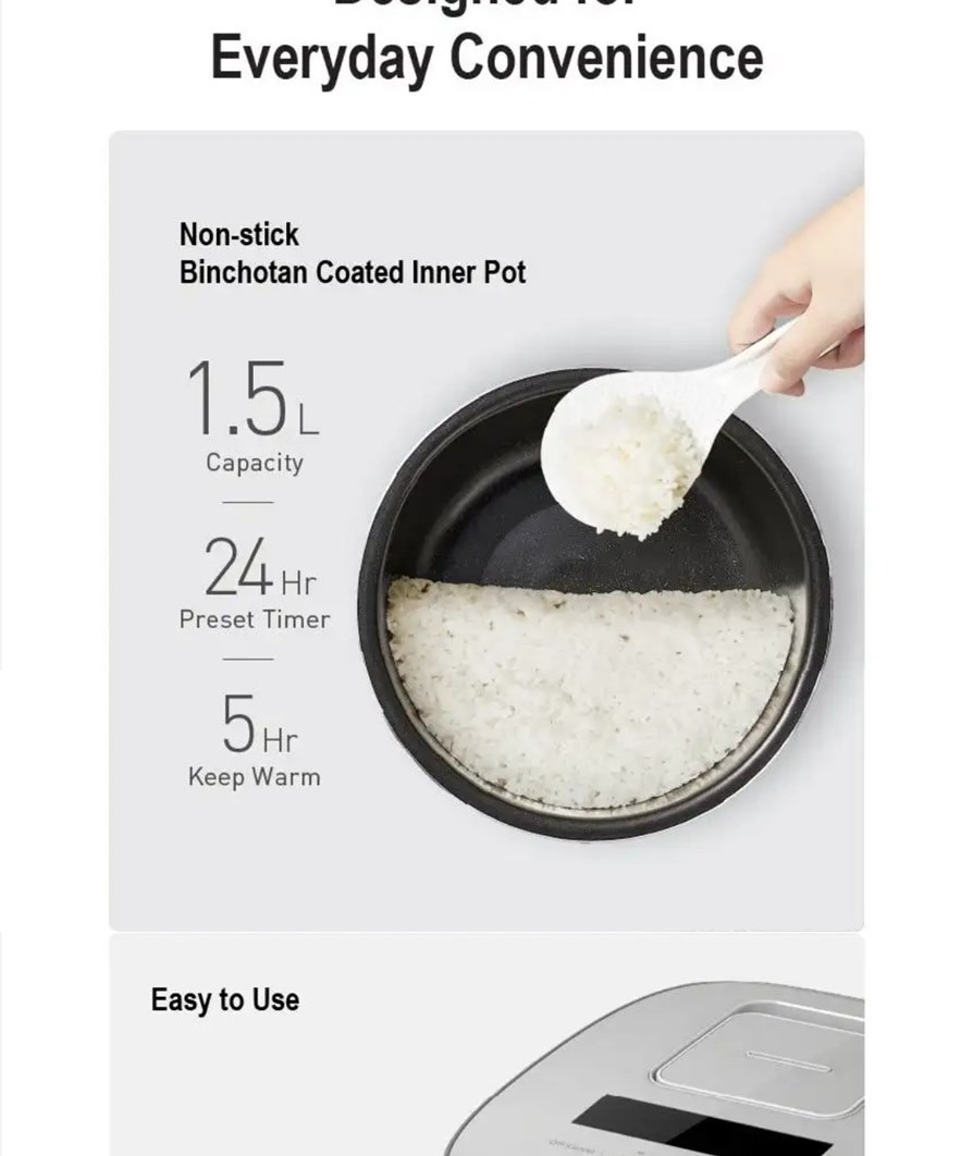 [𝐅𝐑𝐄𝐄 𝐃𝐄𝐋𝐈𝐕𝐄𝐑𝐘] PANASONIC SR-HFT153 (1.5L) IH RICE COOKER SIMPLE AUTO MENUS, INTELLIGENT CONTROL ...