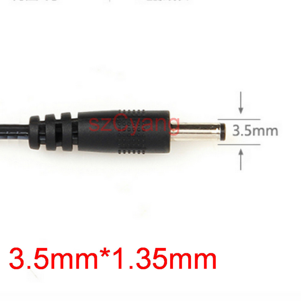 3.5mm 1.35mm plug AC power adapter DC 3V 4.5V 5V 6V 7.5V 8V 9V 10V 12V ...