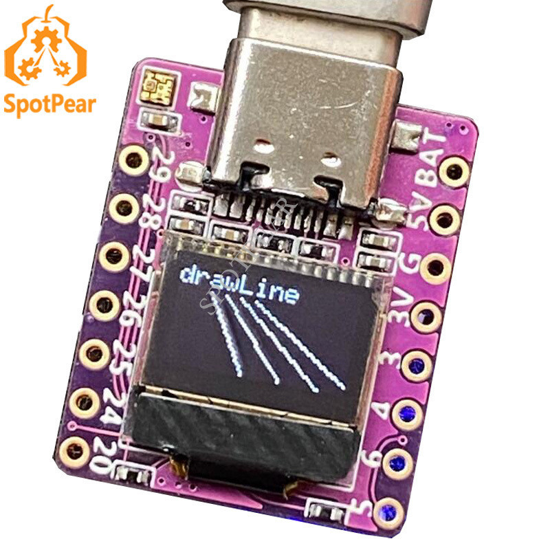 Raspberry Pi Pico RP2040 development board 0.42 inch LCD for Arduino Micropython | Shopee Malaysia