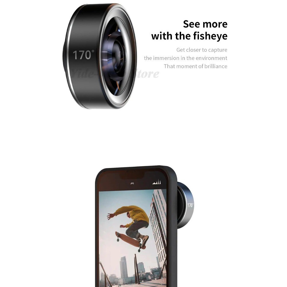 4K HD Phone Lens Mobile Phone Camera Lens Set （10X Macro/65mm Portrait ...