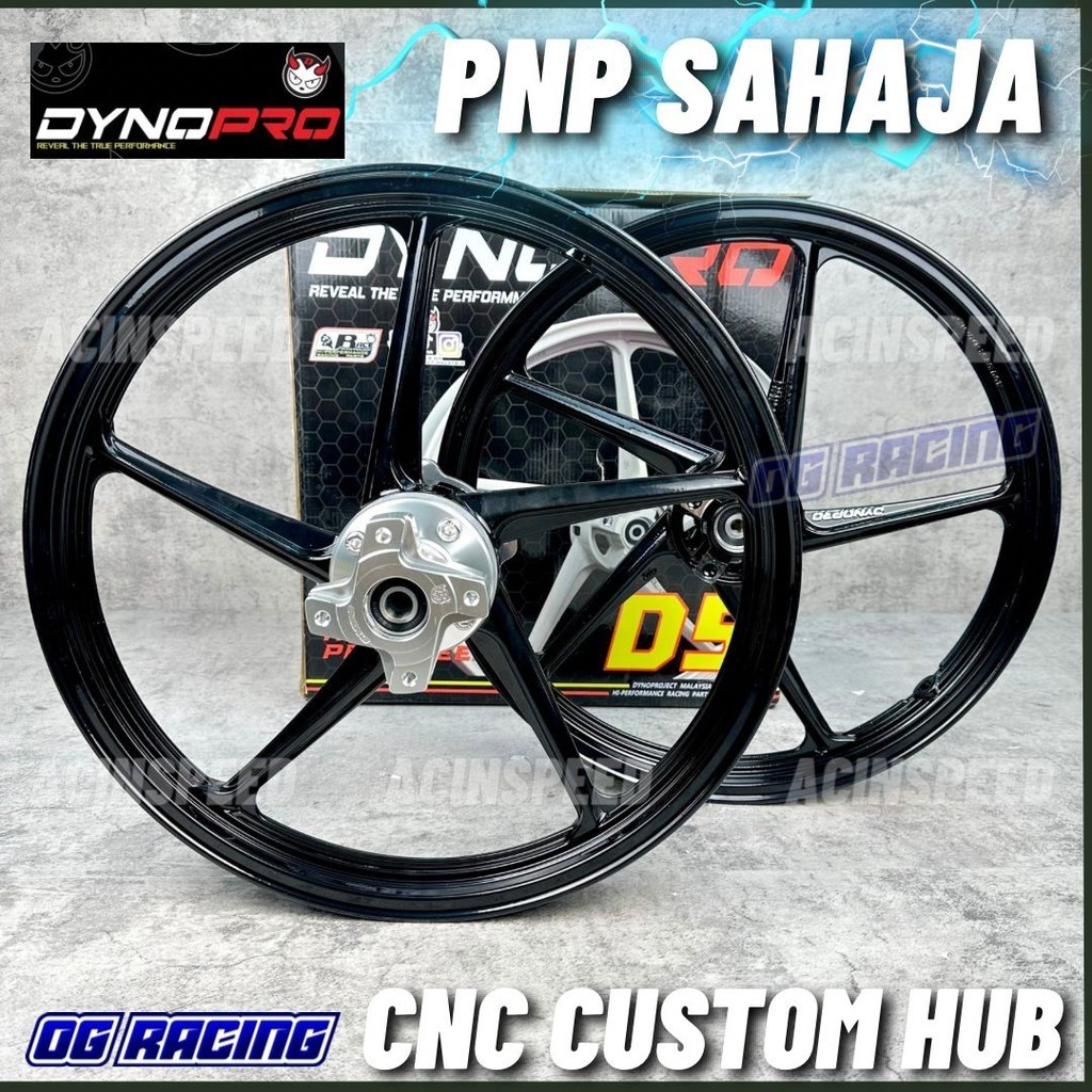 DYNO PRO D5 CUSTOM HUB SPORT RIM/ 5 Batang Custom Sport Rim/ 1.6 x 17 ...