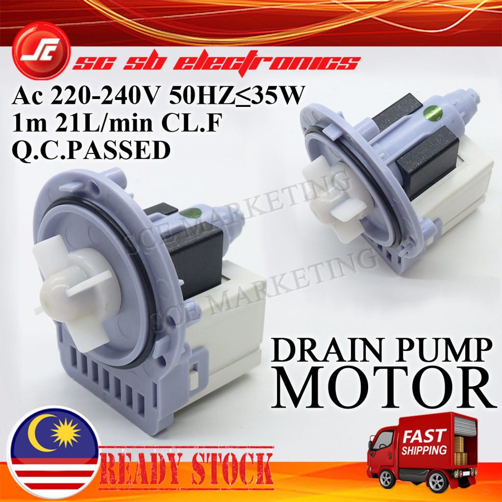 DRAIN PUMP MOTOR WATER OUTLET MOTORS WASHING MACHINE PARTS FOR SAMSUNG ...