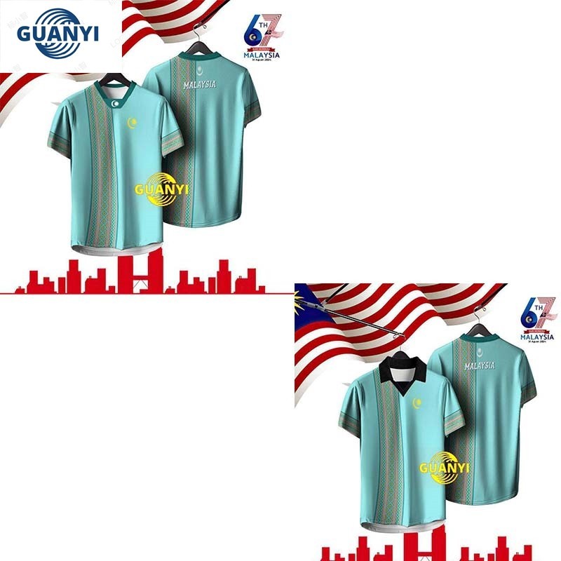 Baju Merdeka 67 Tahun baju jersey Ethnic T-shirt 2024 Tshirt Merdeka ...
