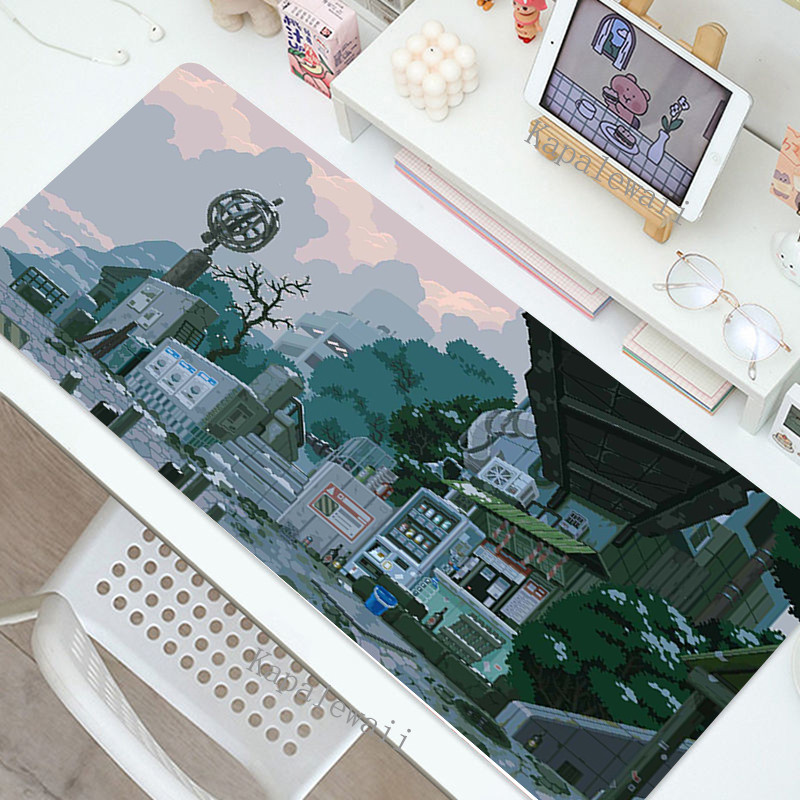 Pixel Art Gaming MousePad XXL Computer Laptop Gamer Extended Mouse Mat ...