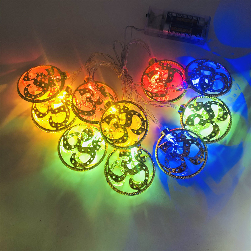3M Diwali Light Deepavali Decorative Festival Lantern Diya String ...