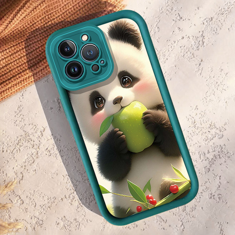 Casing For Honor X9A 5G / X9B 5G Cartoon Cute Apple Panda Phone Case ...