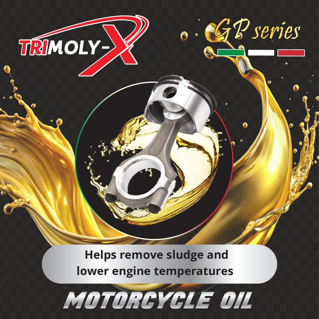 TRIMOLY-X GP SERIES 15w50 4T 1L ESTER Fully Synthetic API SP JASO MA2 ...