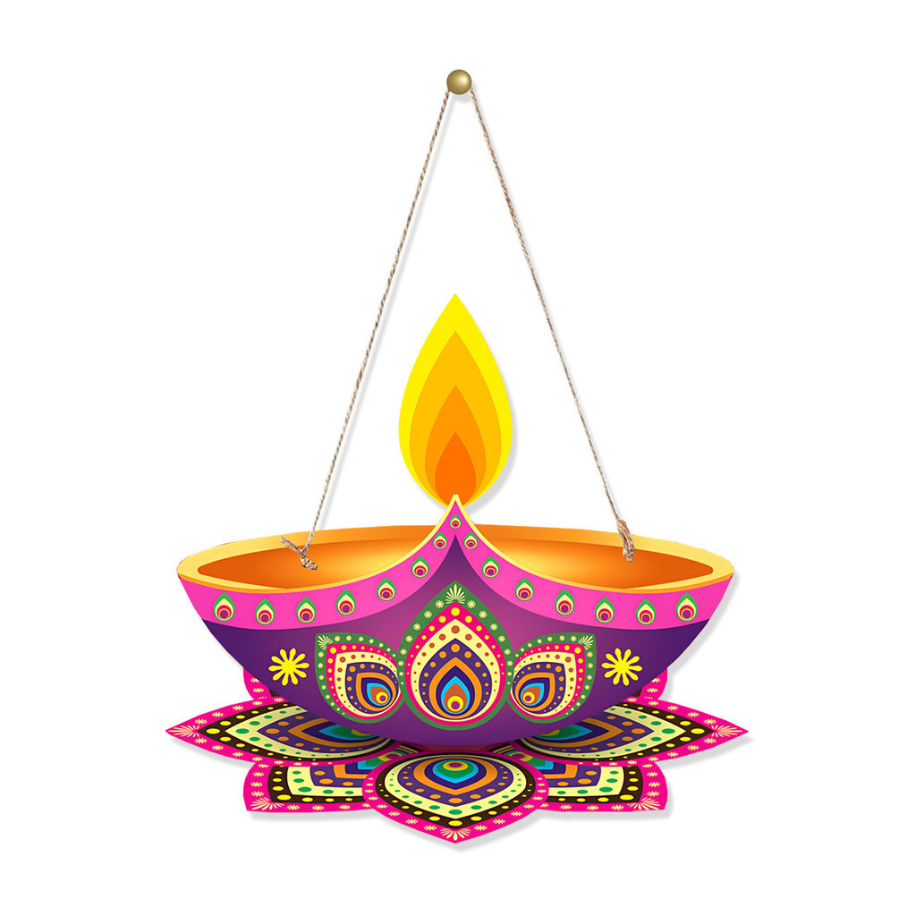 【Ready Stock】 New Deepavali Wall Hanging Pendants Diwali Festival Party ...