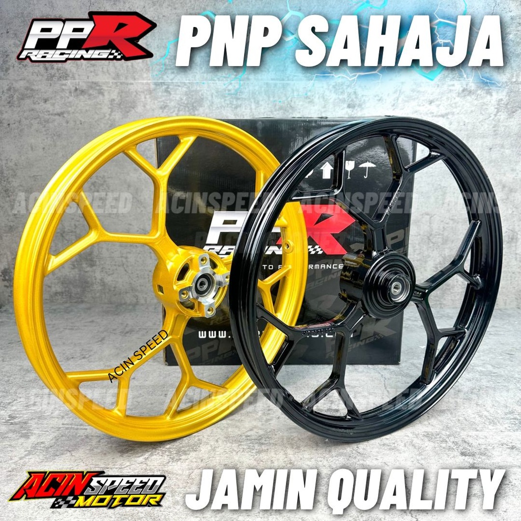 PPR RACING R63 AEROX THAI Y15 Y16 1.6/1.6 x17/ BLACK GOLD AEROX THAI ...
