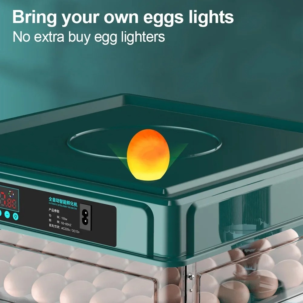 Fully automatic chicken hatching machine with temperature and humidity ...