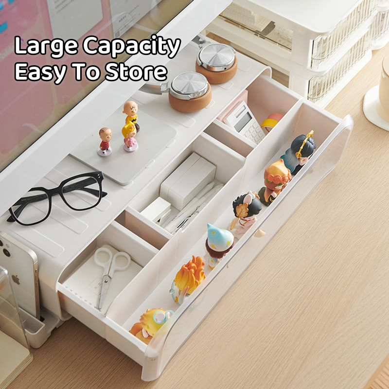 Office Toy Monitor Elevated Display Rack Desktop Organize Household ...