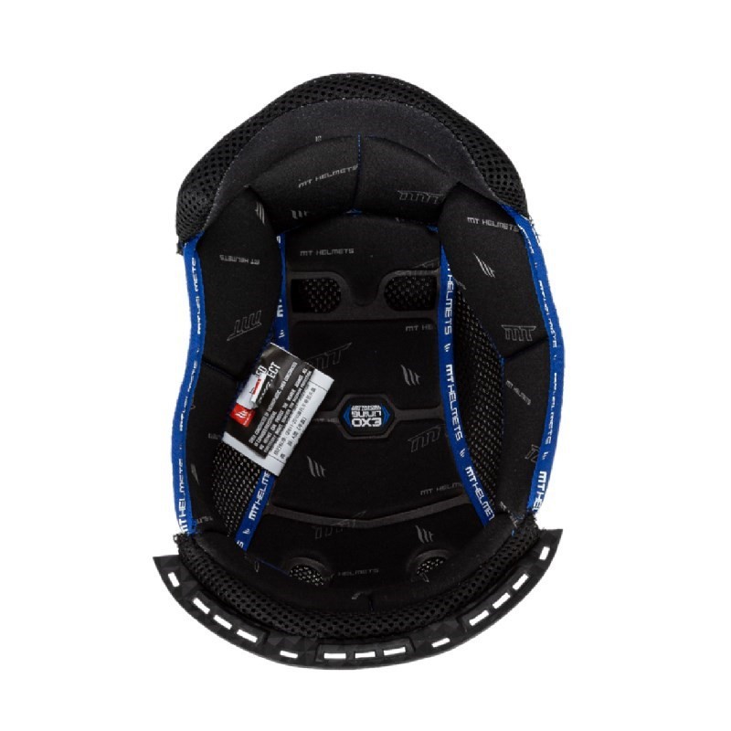 MT THUNDER 3JET Helmet Lining Replacement Lining Raytheon 3 Half Helmet ...