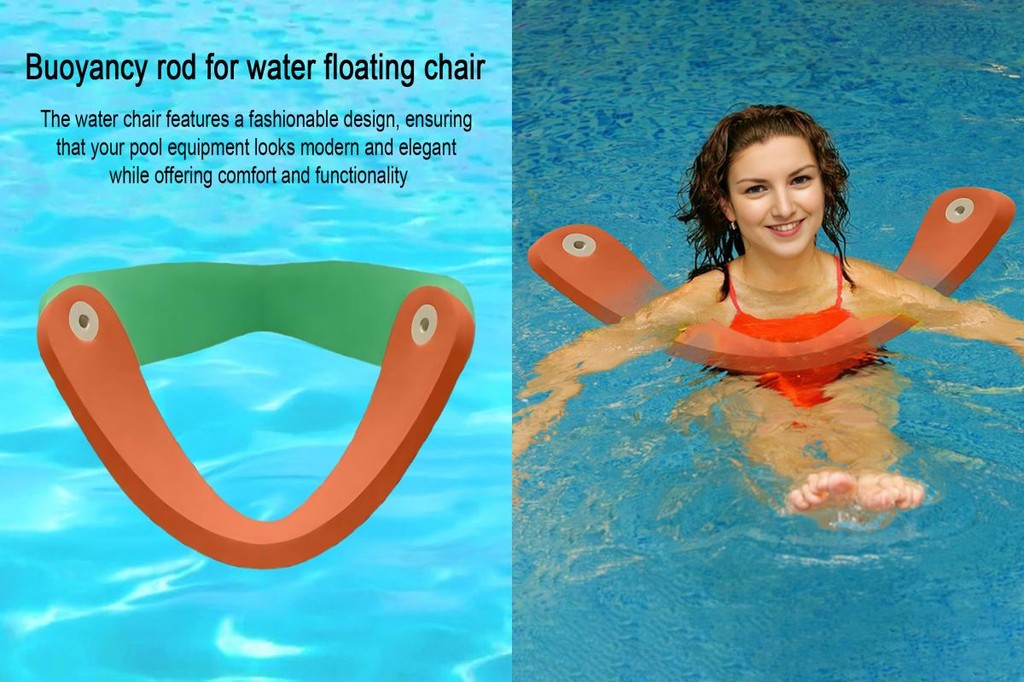 ZTUR_ Floating Water Chair Backrest Water Chair 3-in-1 Water Recliner ...