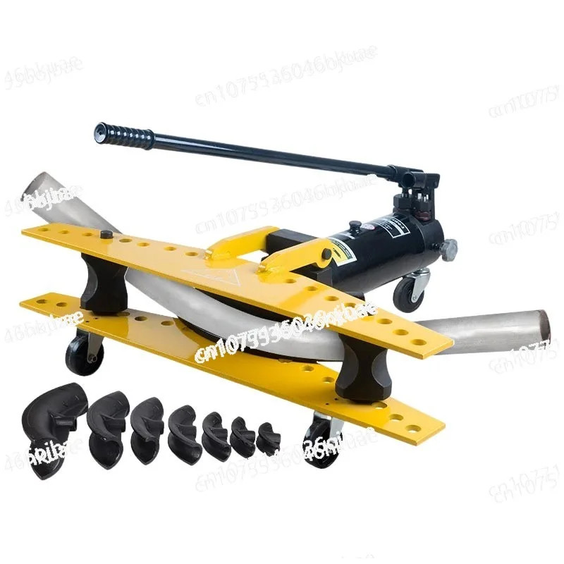 Iron Tube Steel Pipe Bending Tool 10T Hydraulic Bender Manual Bending ...