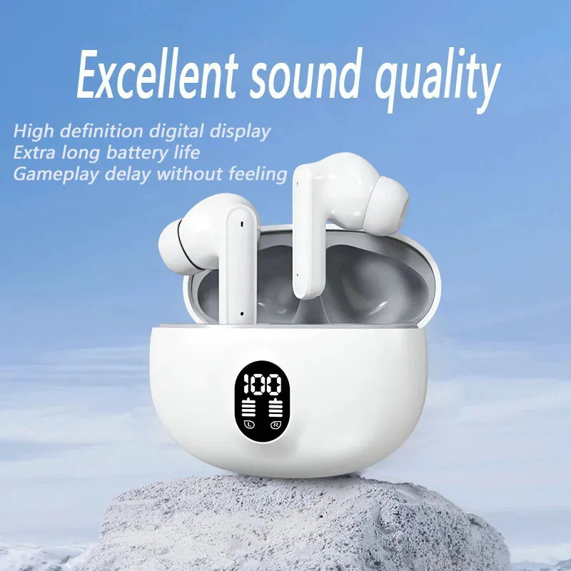 Mini Tws Wireless Earphones Bluetooth 5.3 Earphones 30H Long Battery ...