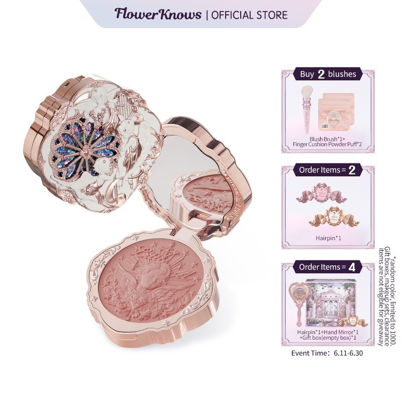 Flower Knows Little Angel Collection Cream Blush 6g | Shopee Malaysia