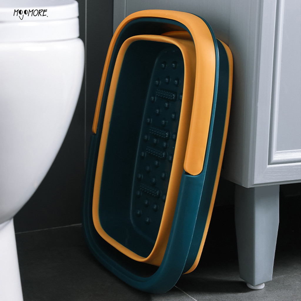 Foldable Collapsible Portable Foot Bucket with Handle Baldi Lipat ...