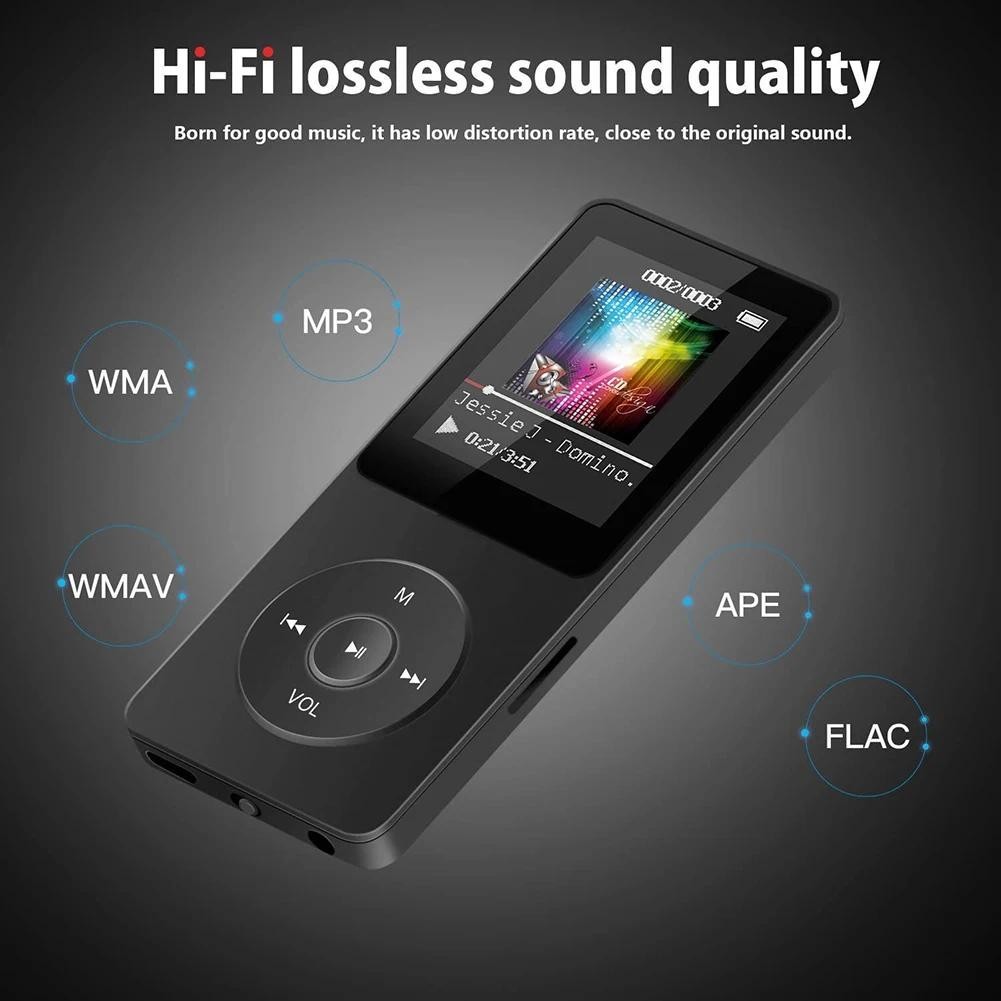 (Malaysia Stock) Portable MP3 Player 1.8 Inch Color Screen Walkmen HIFI ...