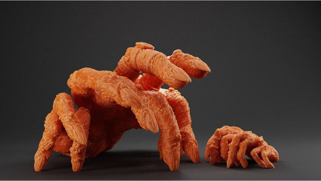 Elden Fer Ring Old Man Ring Finger Worm Hand Brother 3d Printing Resin ...