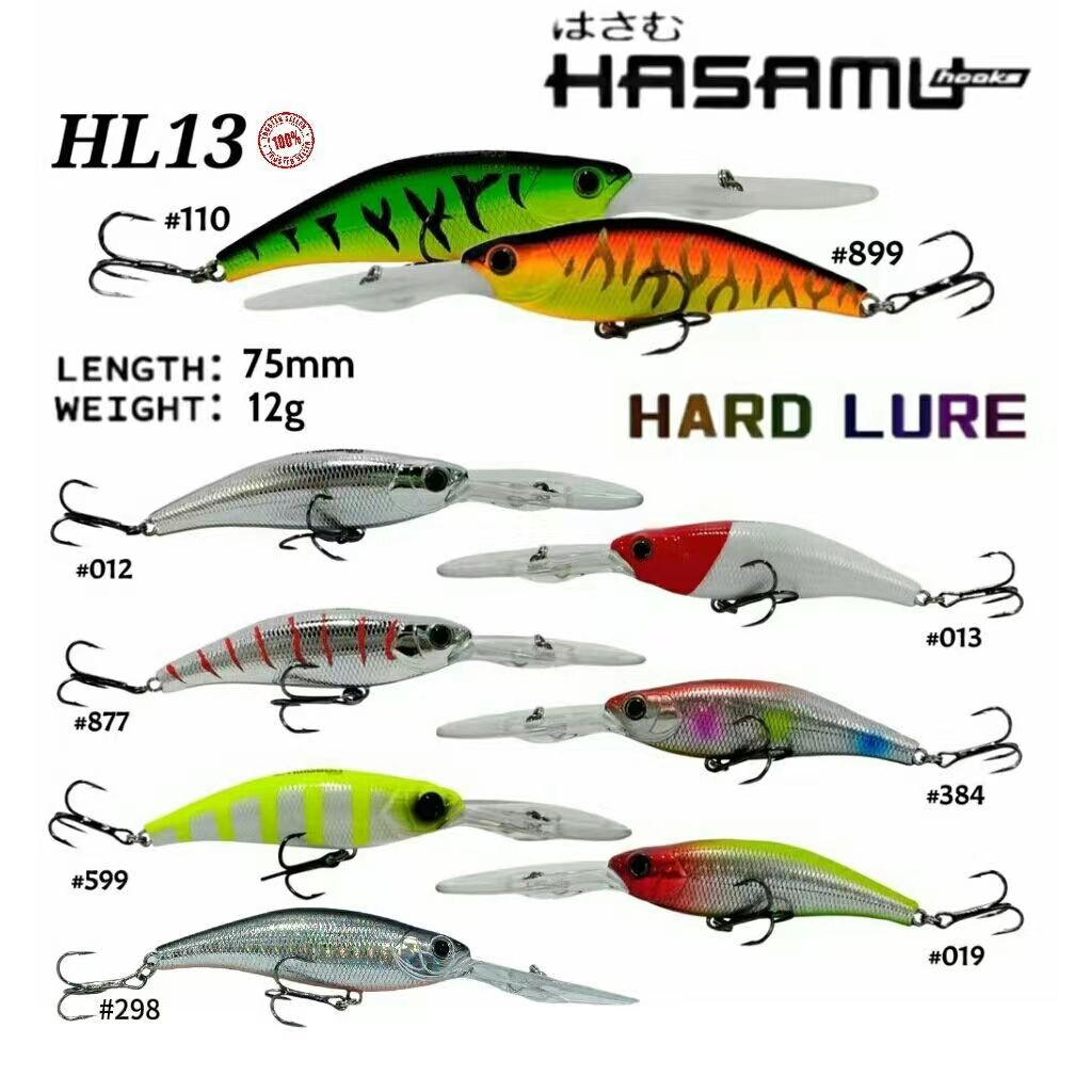 UMPAN HASAMU HARD FISHING LURE HSM-HL13 | Shopee Malaysia