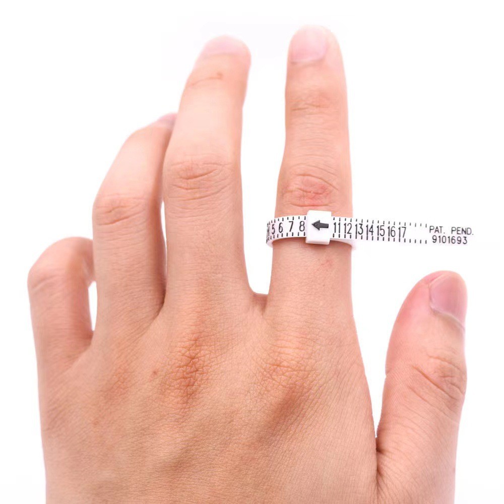 Finger Ring Sizing Measurement Alat Ukur Size Jari Cincin Ring Sizer ...