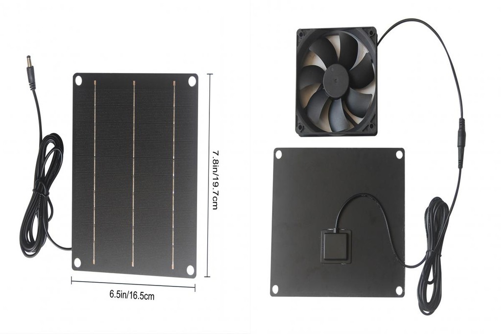 Suction Cups for Pet Cage Fan Mounting Solar Panel for Pet Cages 6w ...