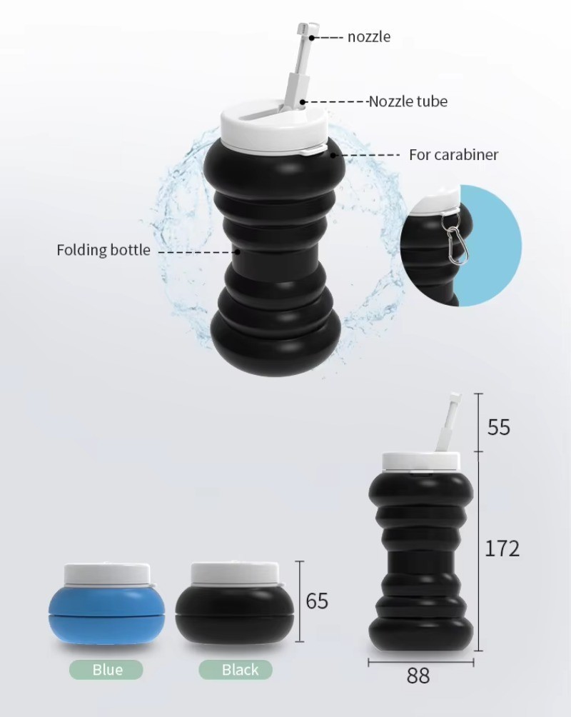 [Ready Stock]New Portable Bidet Spray, 600ml Large Capacity Foldable ...