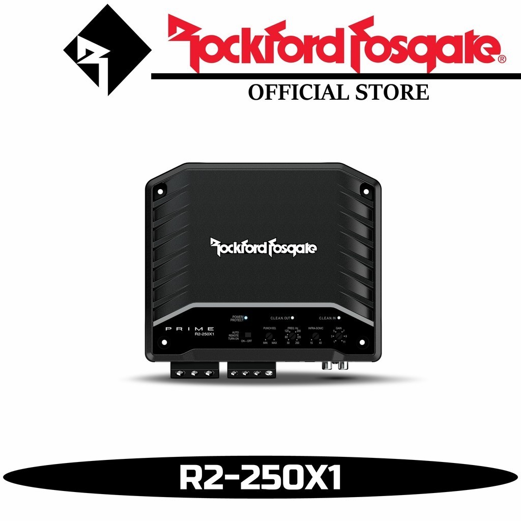 Rockford Fosgate Prime Series Mono Class-D Amplifier 250 watt R2-250X1 | Shopee Malaysia