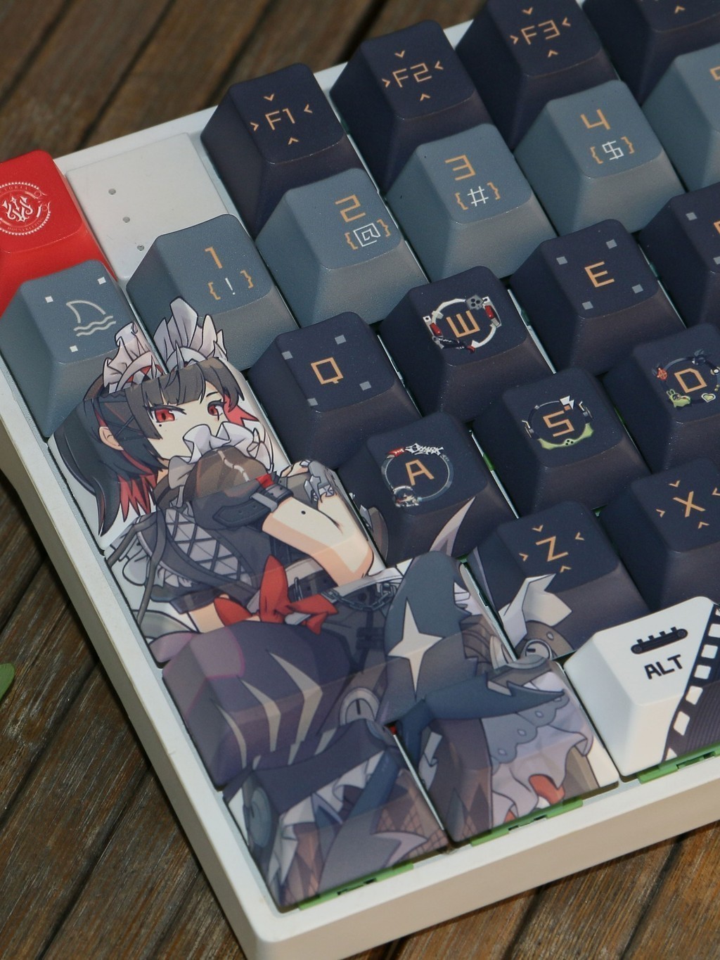 Ellen Joe Keycap Cherry Profile 129 Keys PBT Five-sided Dye Sublimation ...