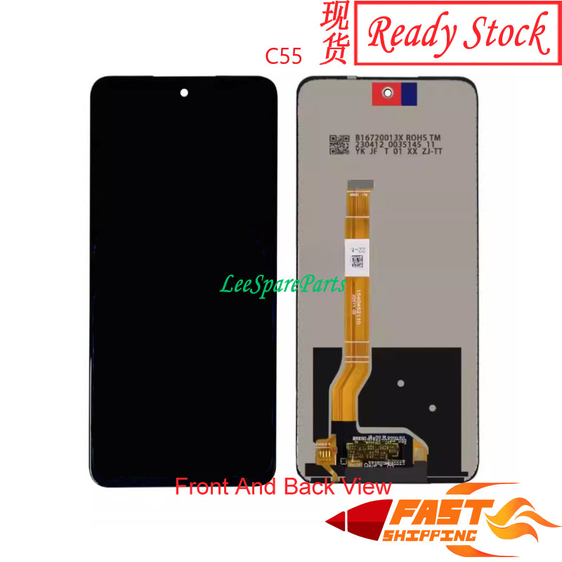 OPPO Realme C51 / C53 / C55 Full Set LCD Display Touch Screen Digitizer For Replacement | Shopee ...