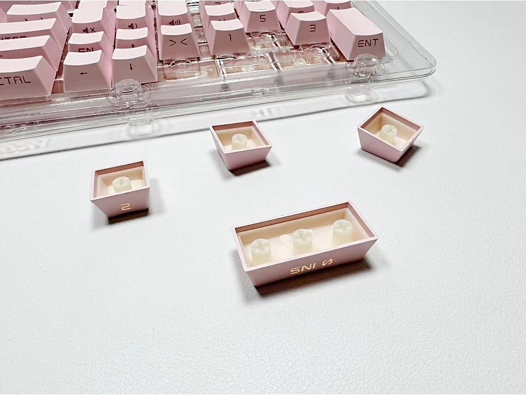 (Lychee Gaming) 2023 New side engraved translucent keycaps OEM height ...
