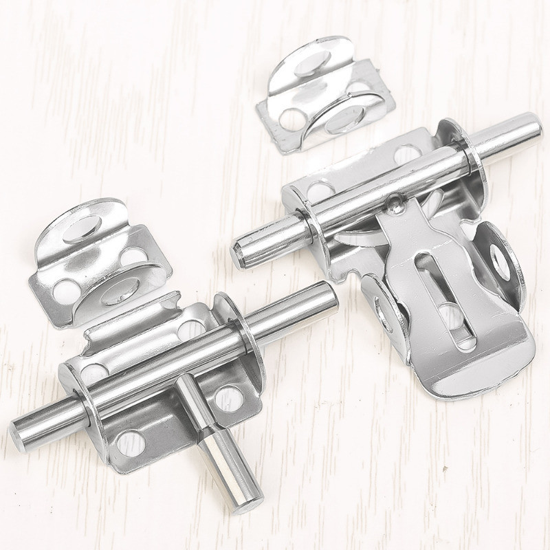 [ Featured ] Stainless Steel Push-pull Door Latch - Safety Anti-theft ...