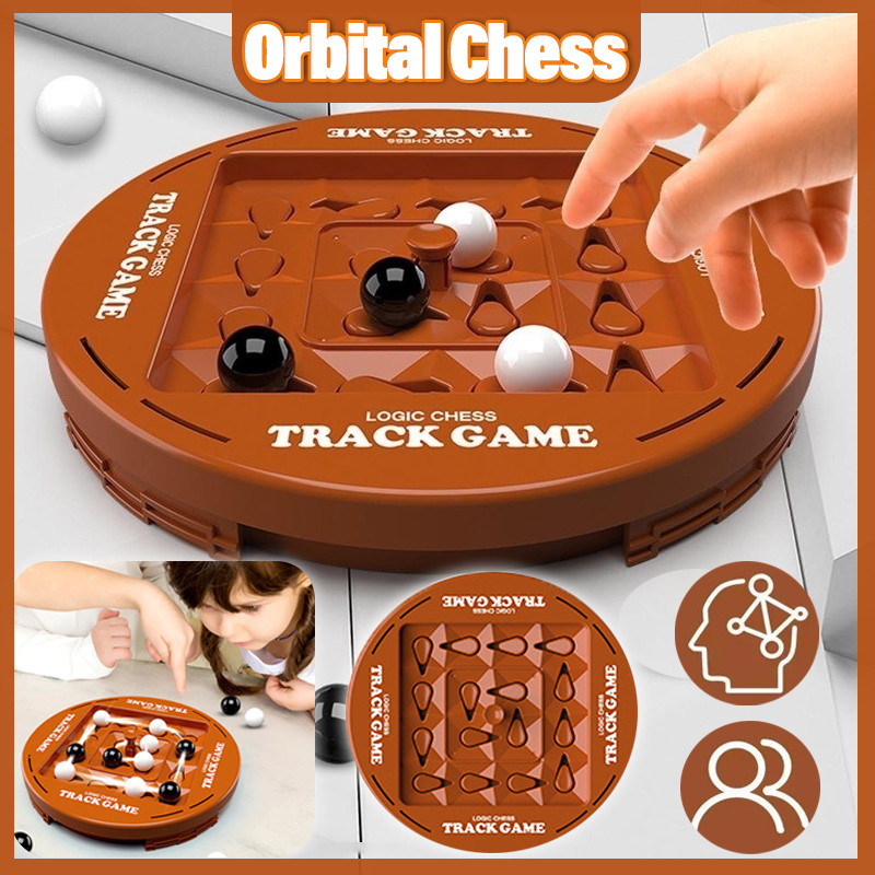 🔥Ship 24H🔥 Logic Chess Board Game Connect 4 Track Logic Board Game ...