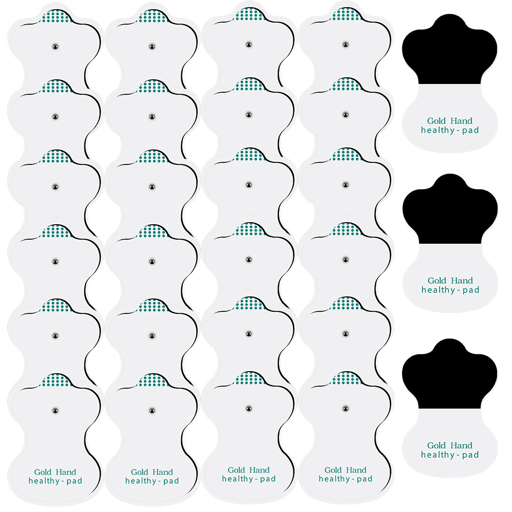 Self Adhesive Tens Unit Electrode Pads Reusable Massage Replacement Gel ...