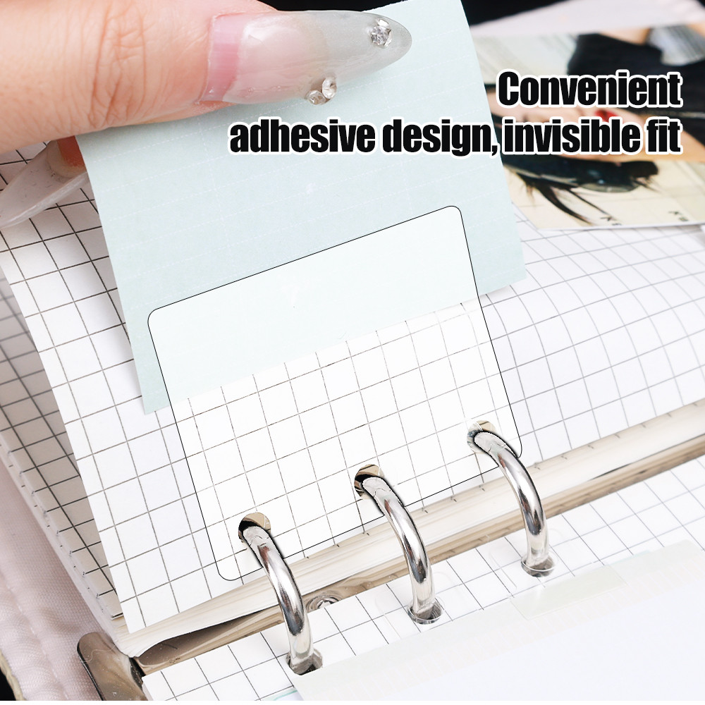 20Pcs Hole Punch Protector Labels Sticker Loose Leaf Paper Hole ...