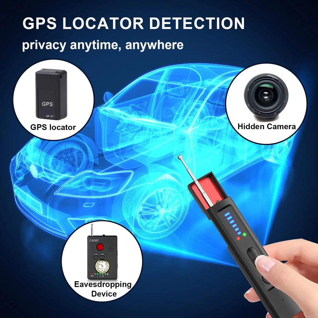 New Hidden Camera Detector with IR Scanning, GPS and Eavesdropping ...