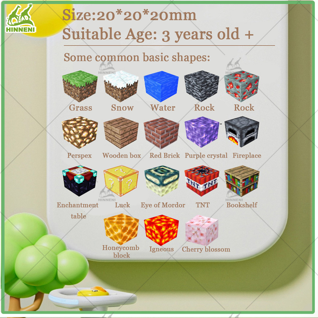 HAIZHIJIE2 CODFree GiftDiy Set Ore Merchandise Magnet Toy Mine ...