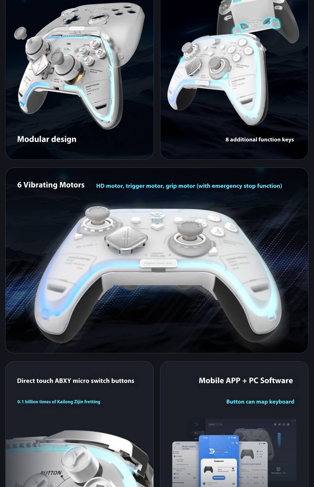 Activate U Ultimate Legendary Gaming Controller Modular Competitive ...