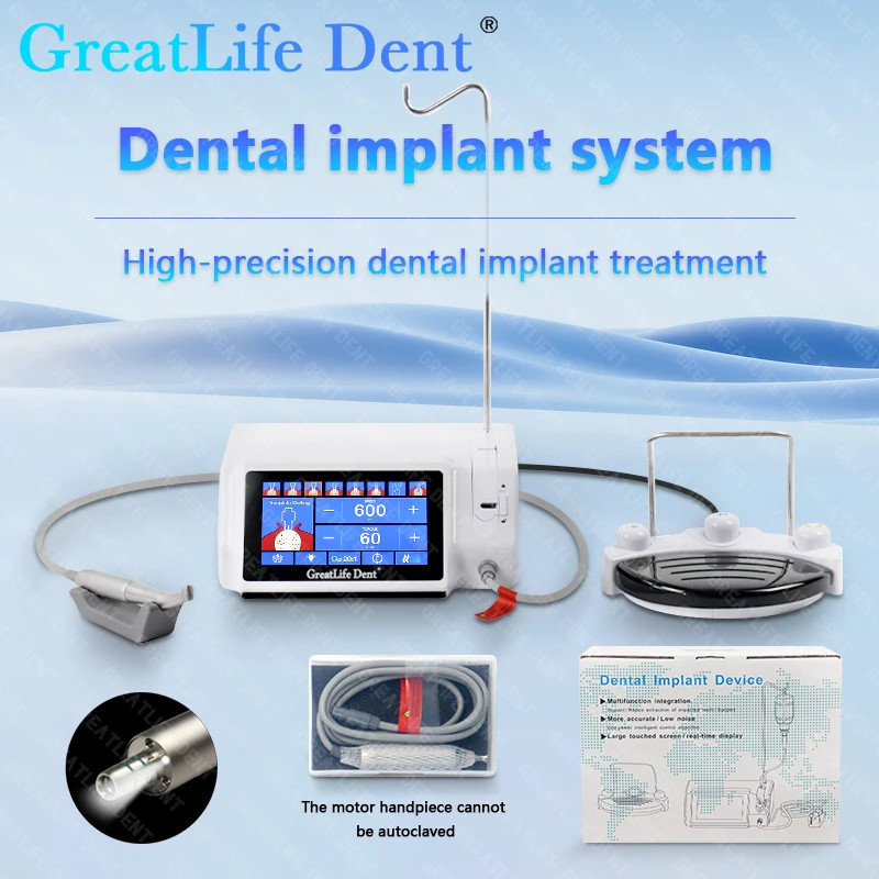 GreatLife Dent Dental Implant Motor Brushless Surgical System Touch ...