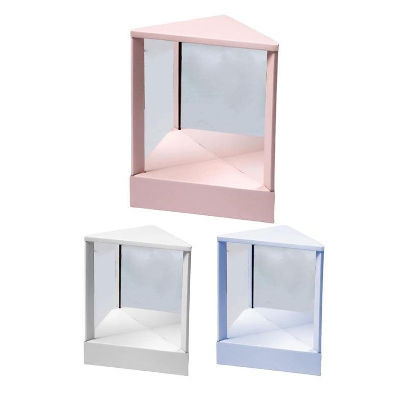 Inverted Mirror Vanity Stand Mirror Real Table Mirror Left and Right ...
